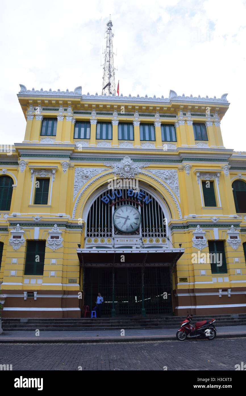 center post office in Ho chi minh city, vietnam Stock Photo - Alamy