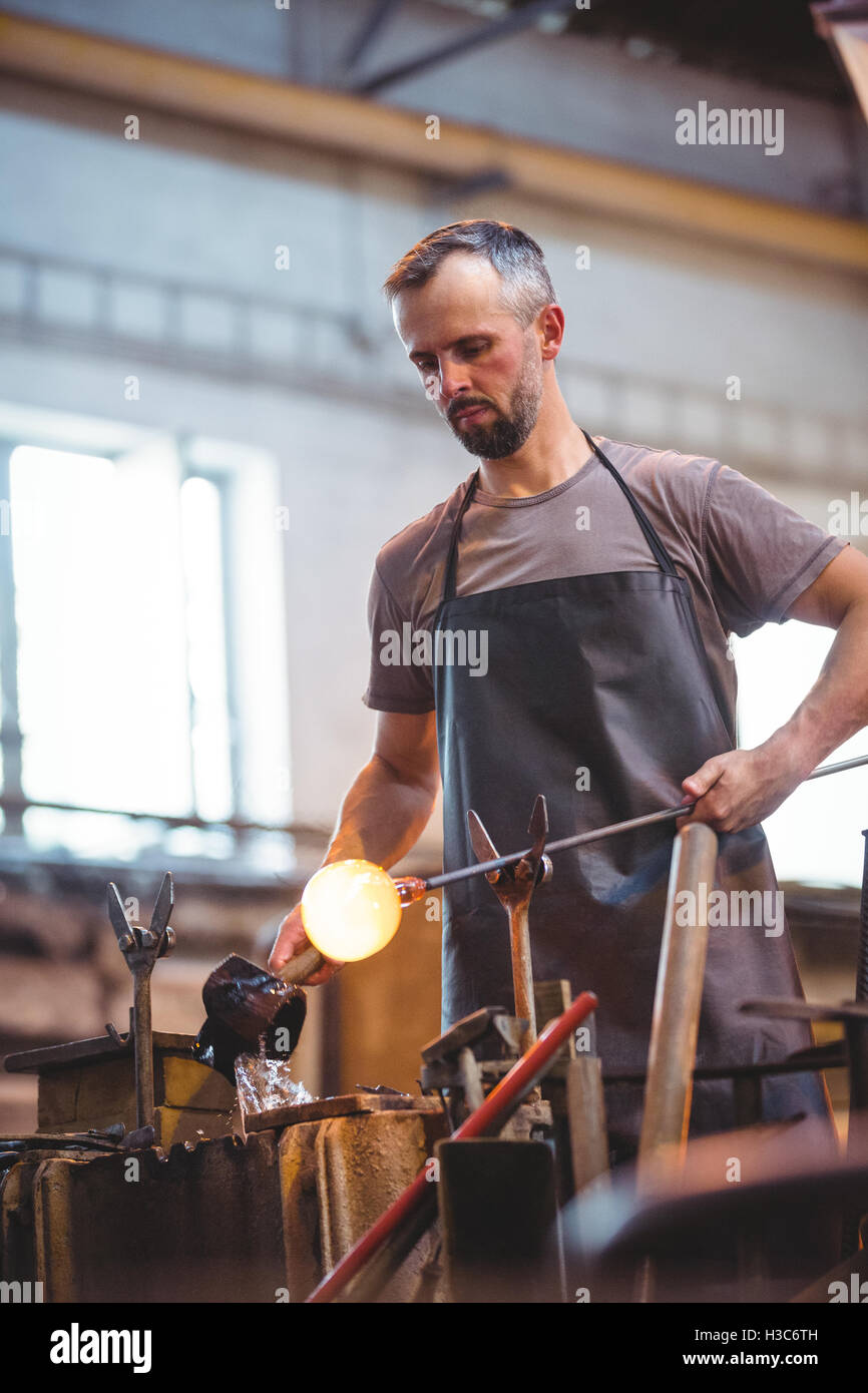 Glassblowing block hi-res stock photography and images - Alamy