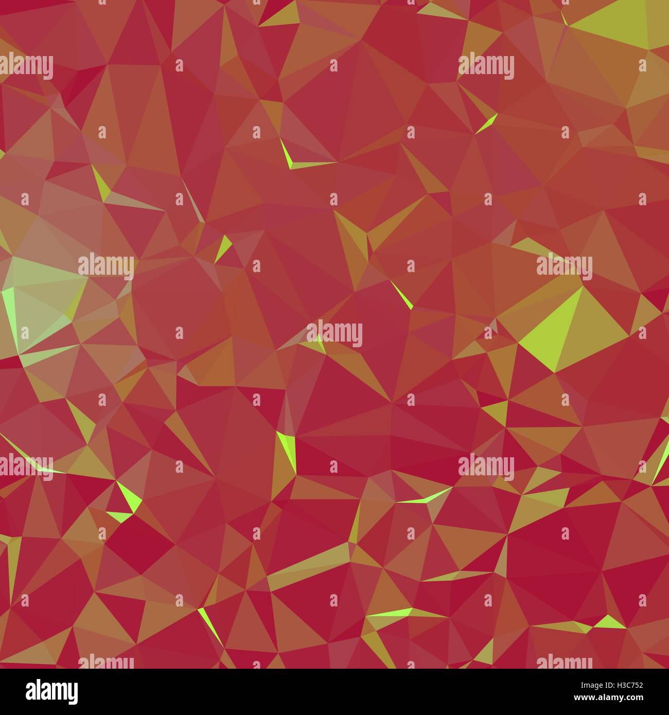 Abstract 3d red polygonal and low poly background. Background with red ...