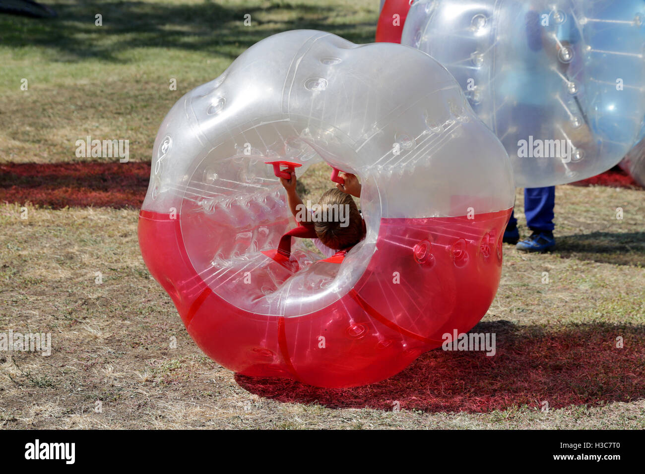 Bubble football hi-res stock photography and images - Alamy