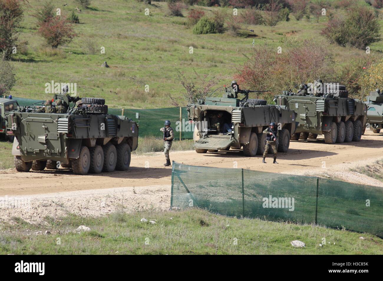 military vehicles in BiH Stock Photo - Alamy