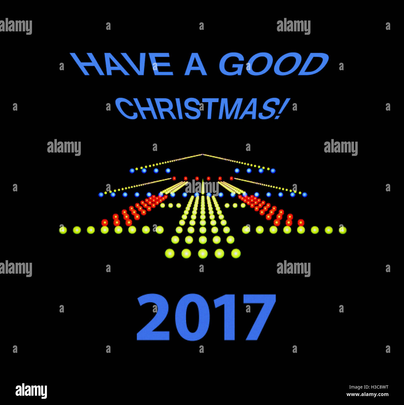black info signage with written text, have a good Christmas Stock Photo ...