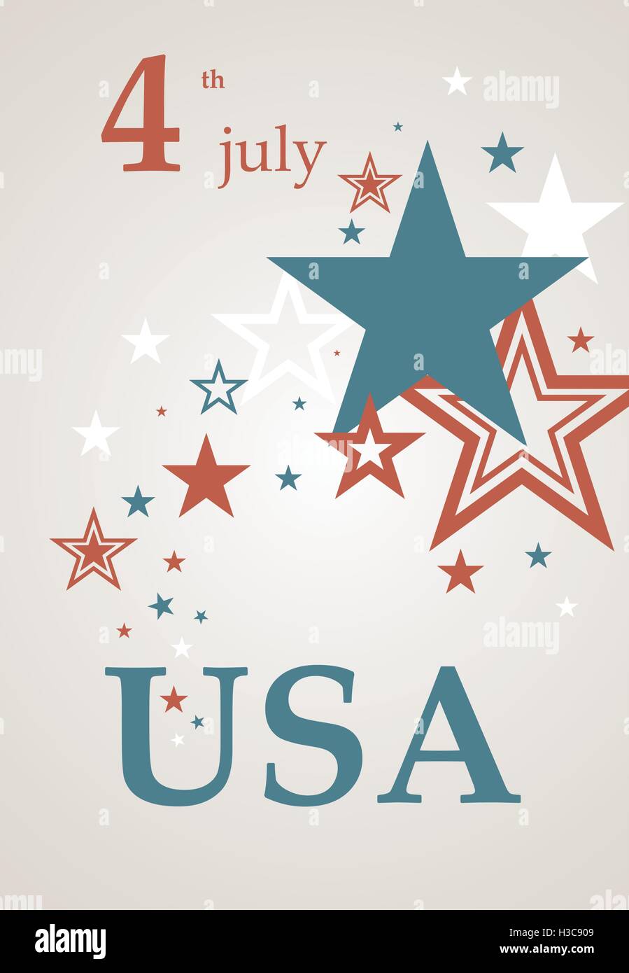 Stars in scattered vector poster Stock Vector Image & Art - Alamy