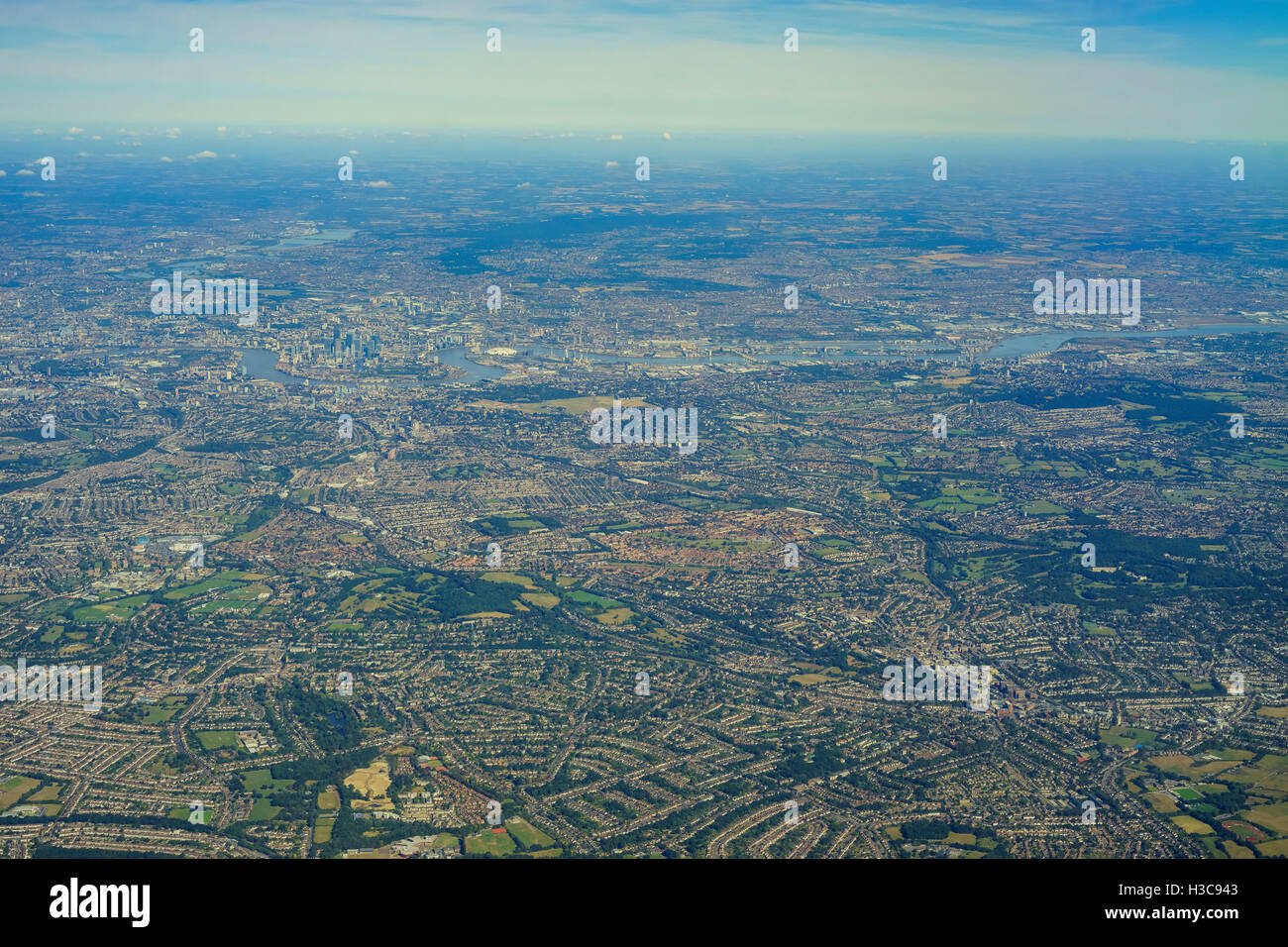 Aerial View of Downham, Bromley, Shortlands, Eden Park, Park Langley in ...