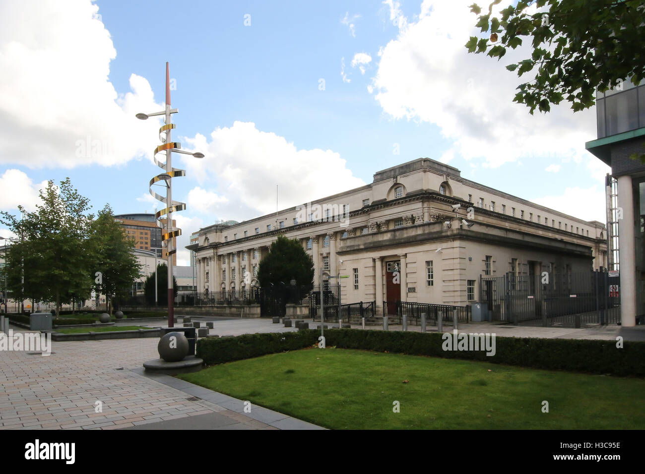 The Royal Courts of Justice in Belfast, Northern Ireland Stock Photo ...