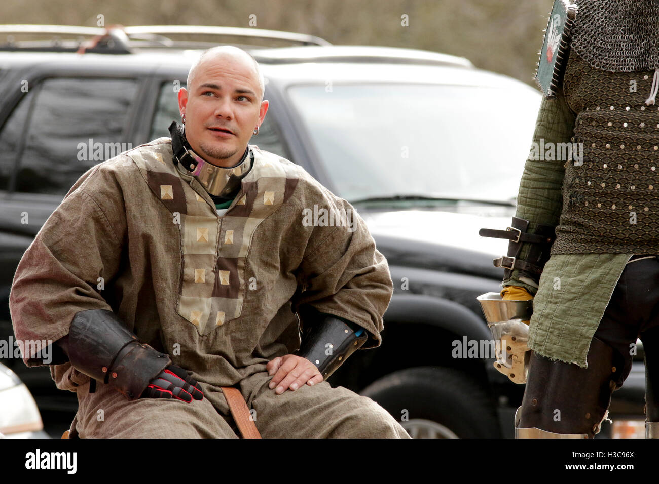 Society for Creative Anachronism (SCA) Fighter Practice at Freedom Park ...