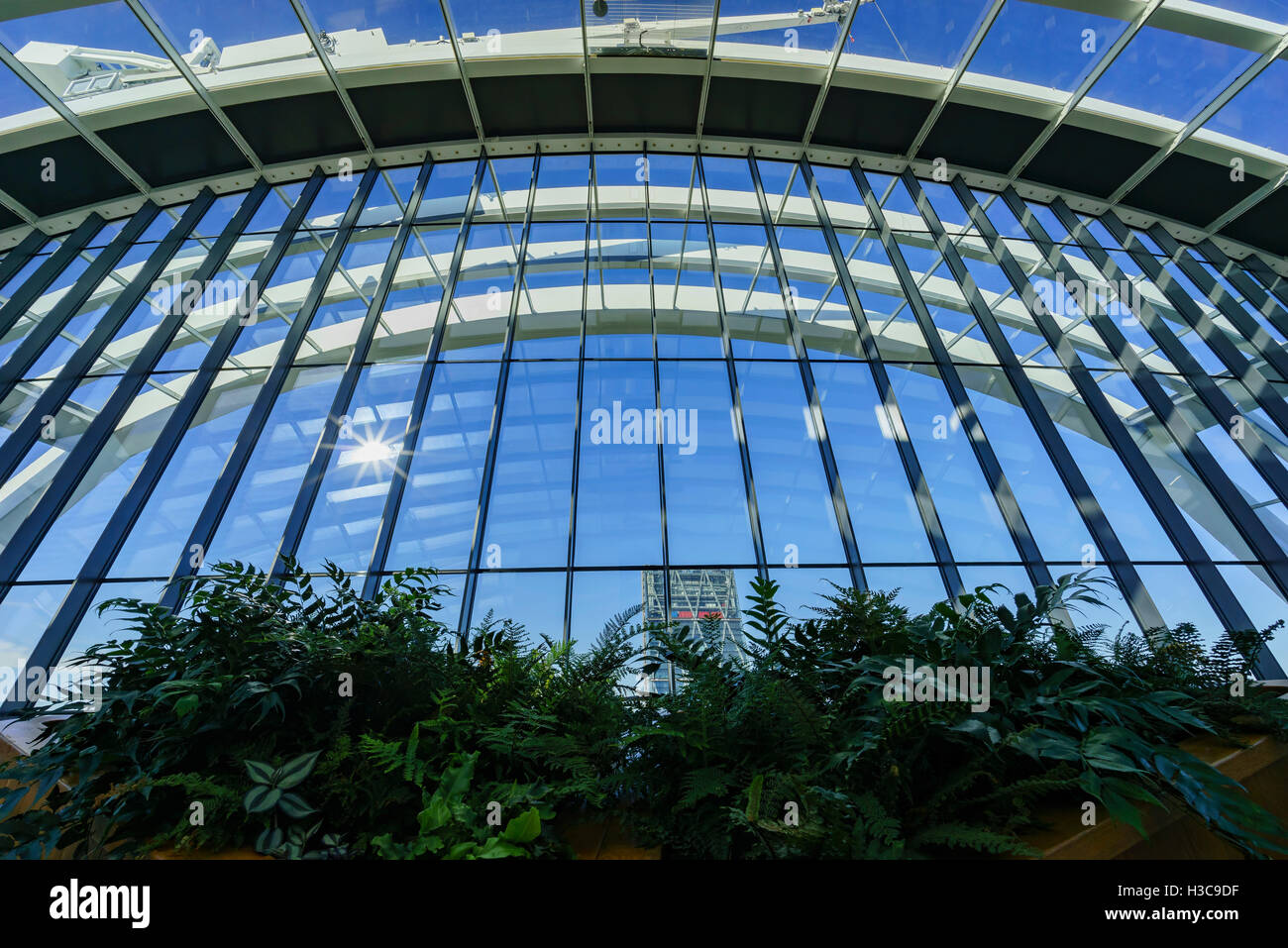 Sky garden interior hi-res stock photography and images - Alamy