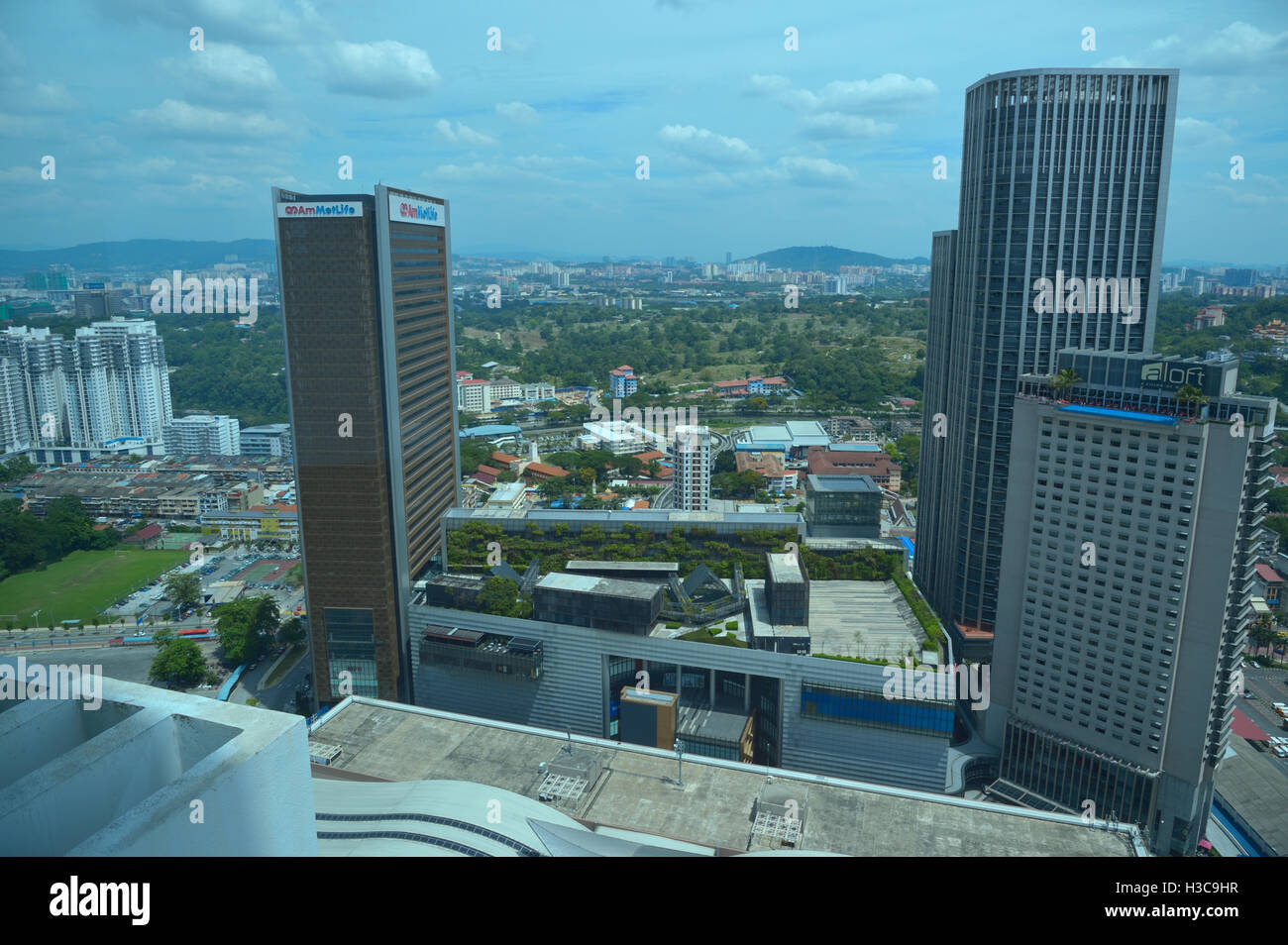 The Aloft Hotel at KL Sentral, Kuala Lumpur MYS Stock Photo - Alamy