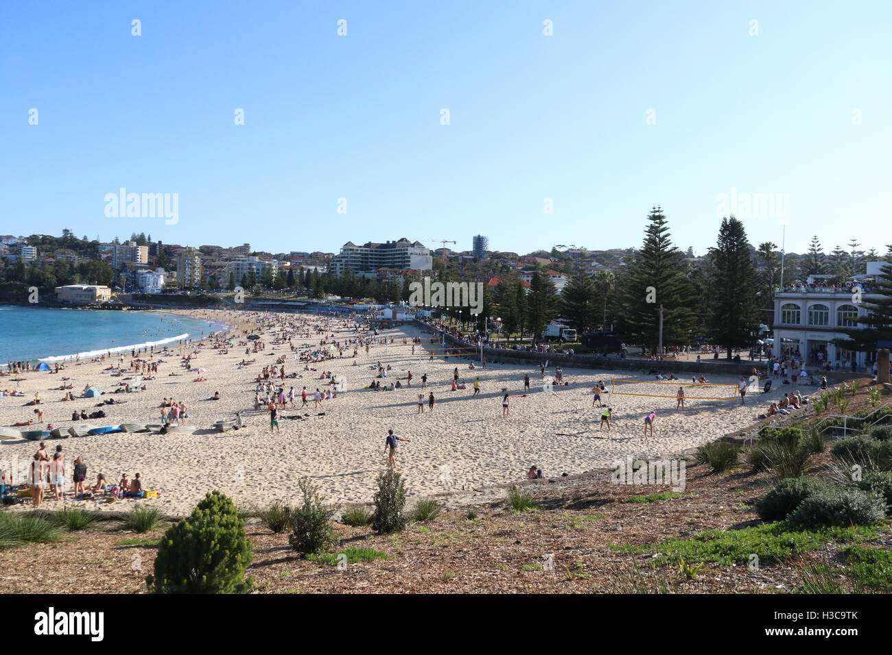 Coogee Pavilion and Coogee Beach, Sydney, Australia Stock Photo - Alamy