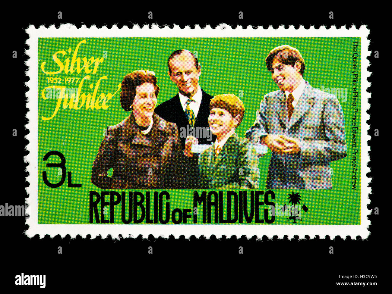 Postage stamp maldive islands hi-res stock photography and images - Alamy