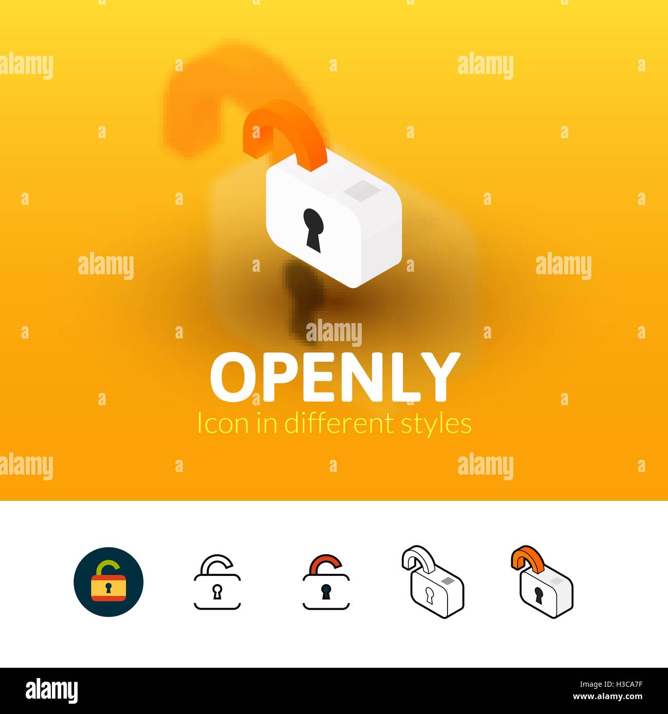 Openly Stock Vector Images - Alamy