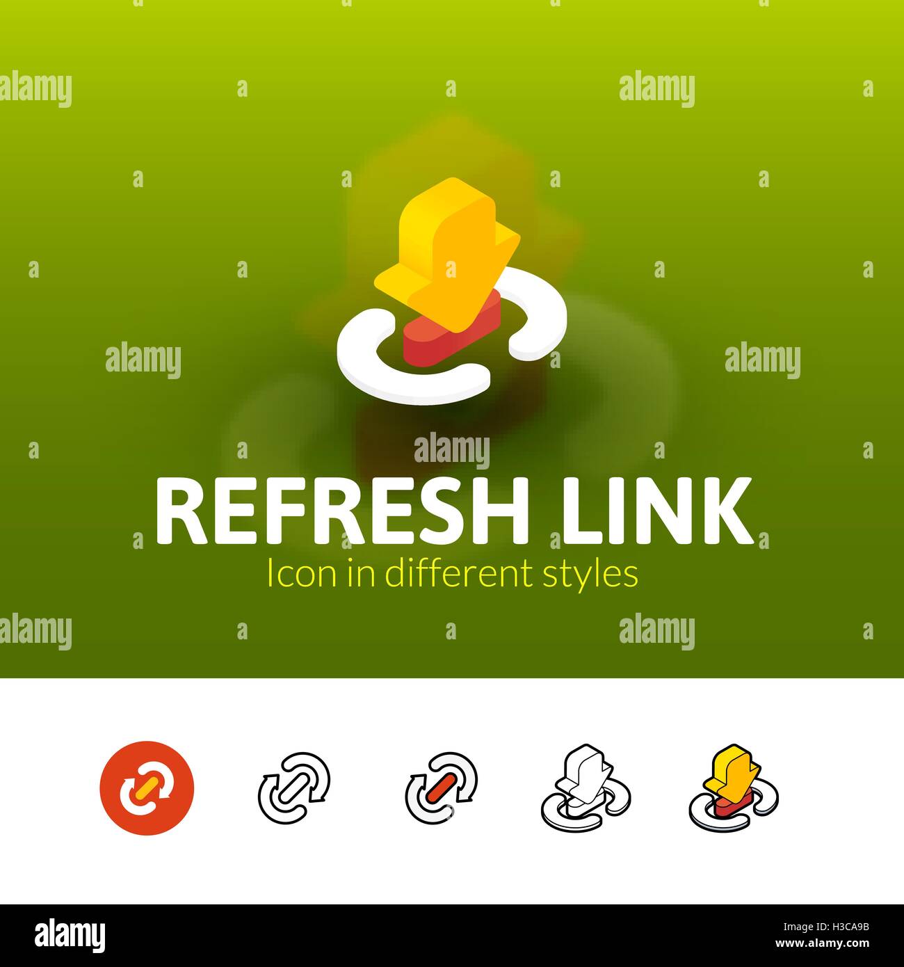 Refresh link Stock Vector Images - Alamy