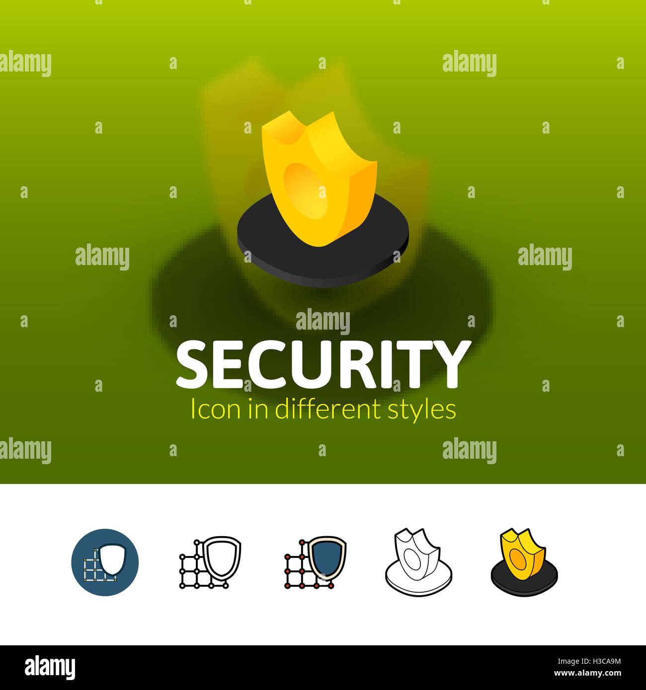 Security concept privacy shield Stock Vector Images - Alamy