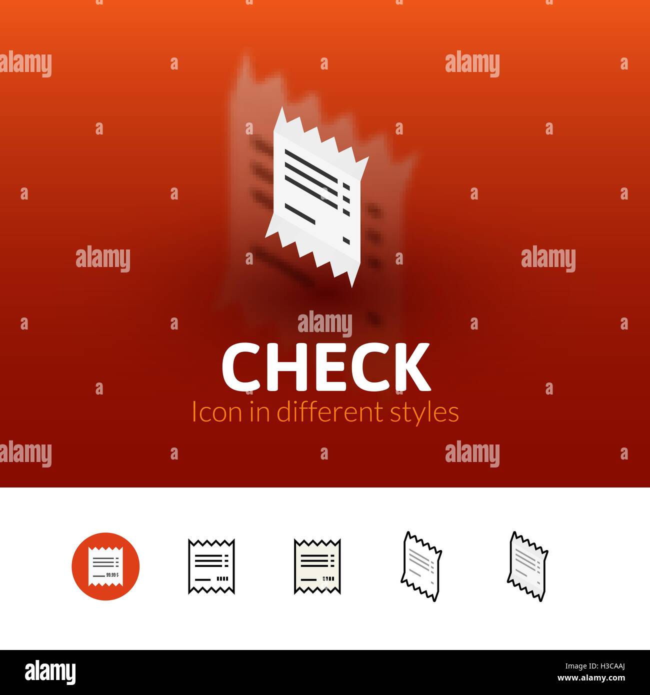 Total check Stock Vector Images - Alamy