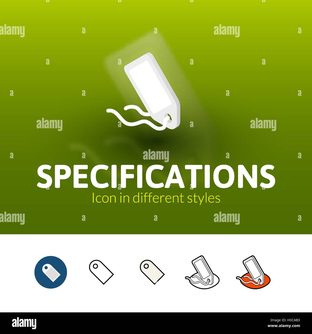 Design specifications Stock Vector Images - Alamy
