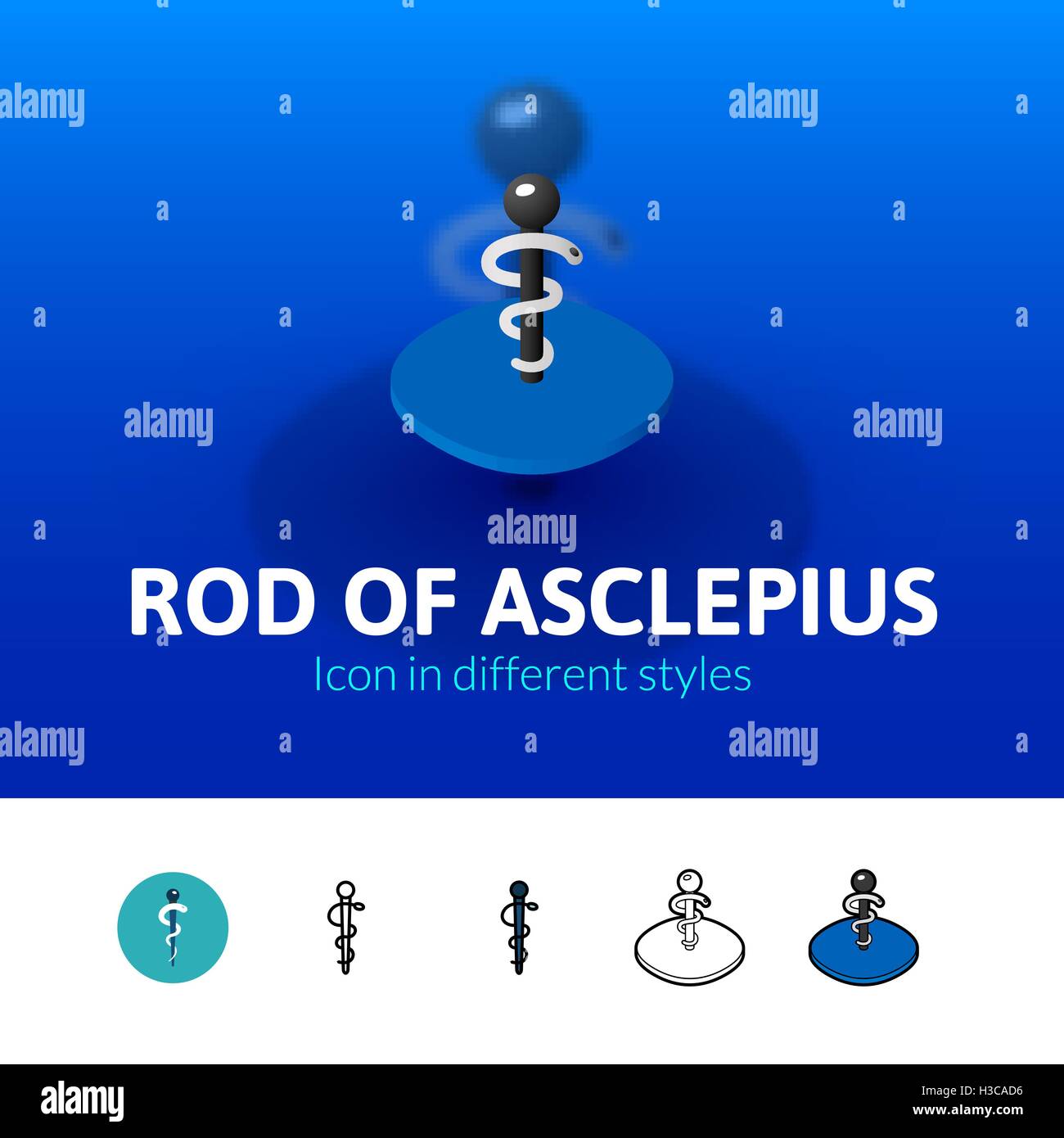 Asclepius logo hi-res stock photography and images - Alamy