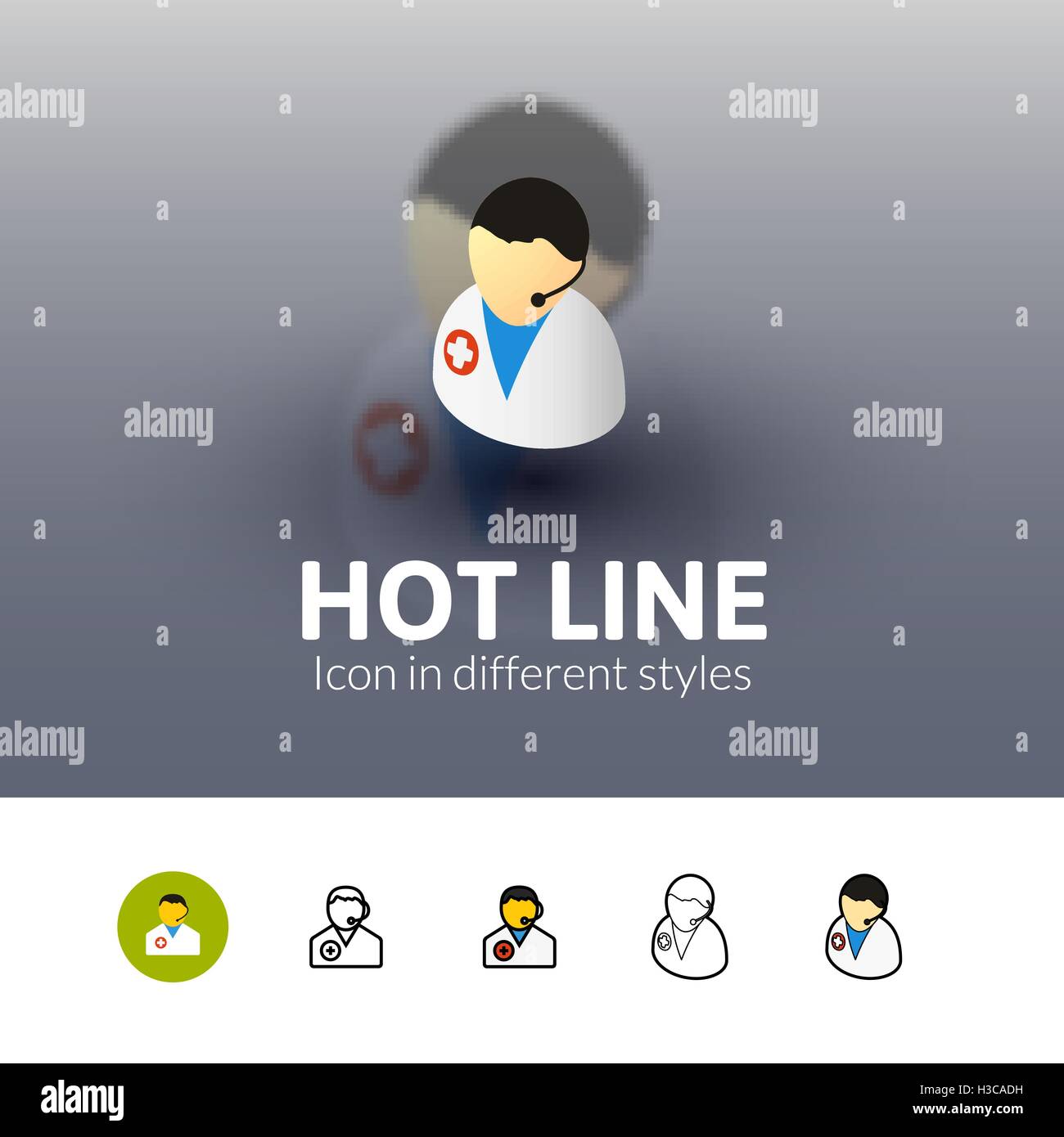 Call 999 in an emergency sign Stock Vector Images - Alamy