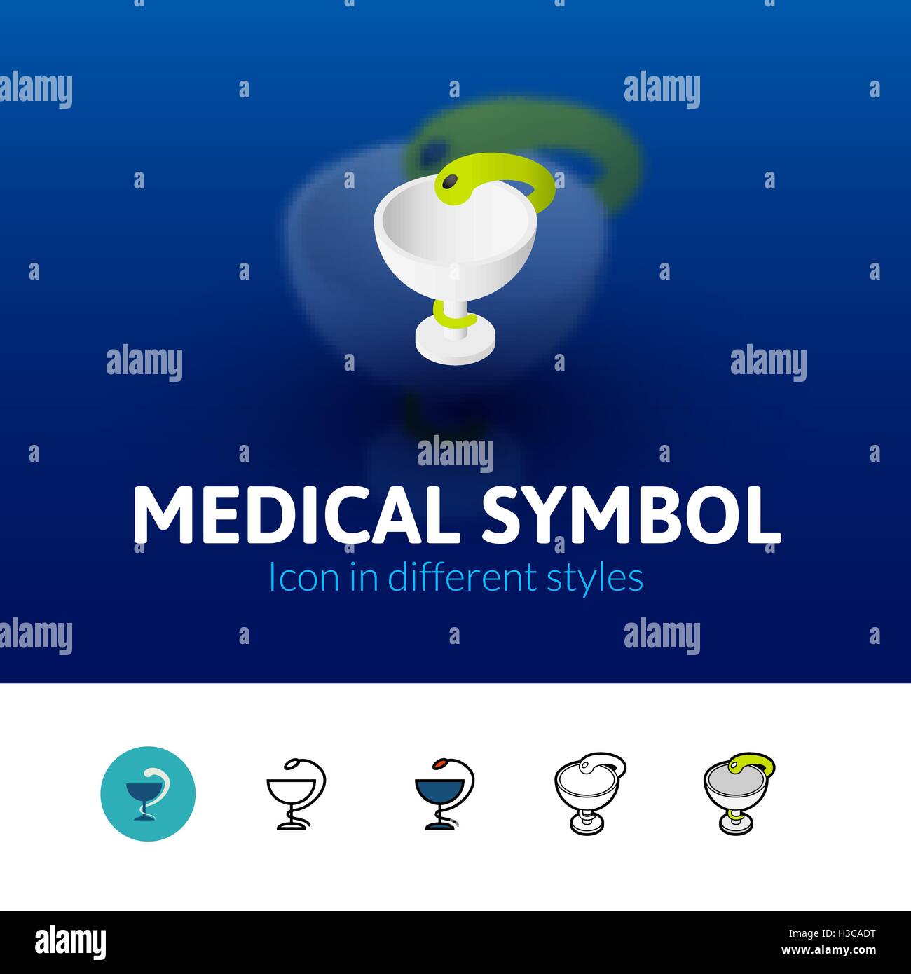 Medical symbol icon in different style Stock Vector Image & Art - Alamy