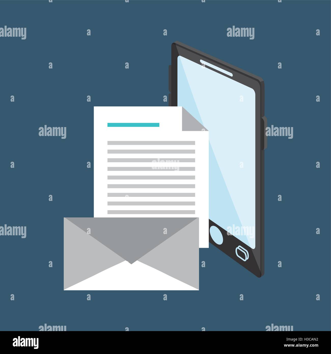 Digital messaging related icons Stock Vector Images - Alamy