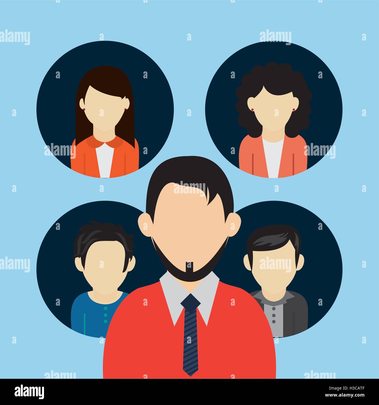 people users avatar icons image Stock Vector Image & Art - Alamy