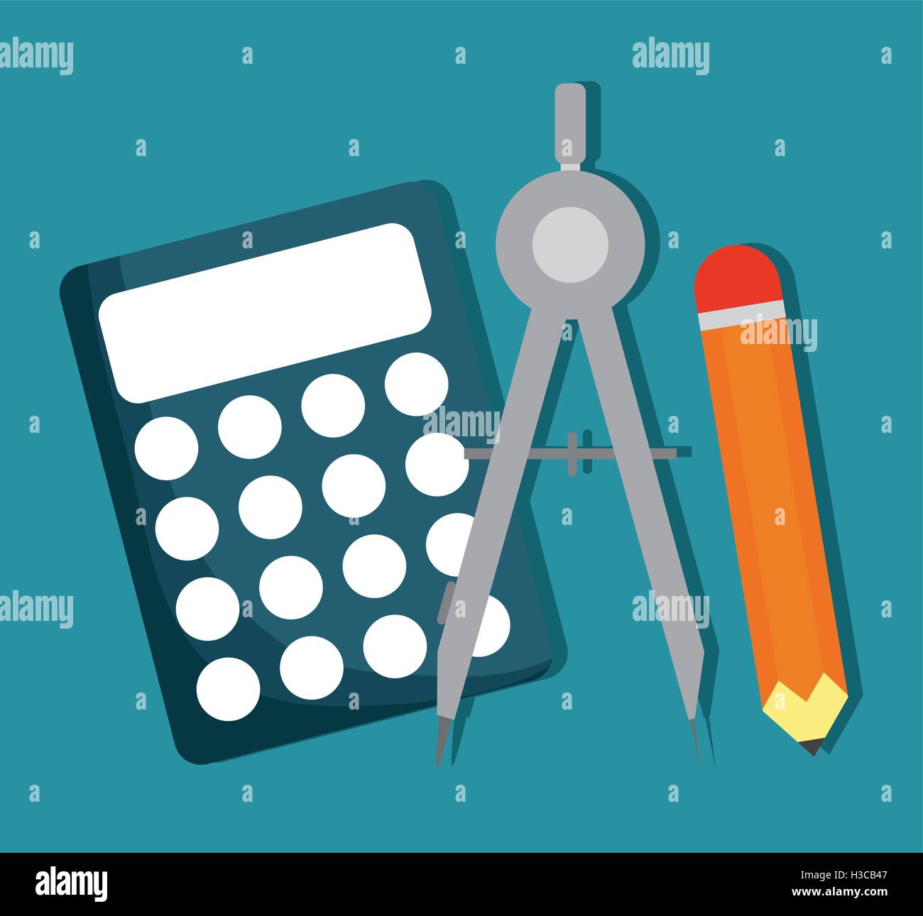 School supply and object design Stock Vector Image & Art - Alamy