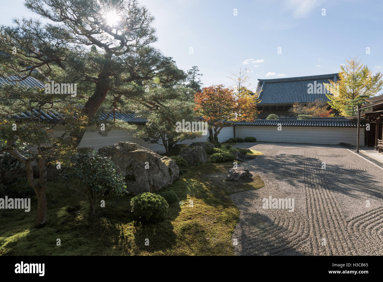 Kyoto, Japan - Nov 11, 2015: Eikan-do Zenrin-ji is the head temple for ...