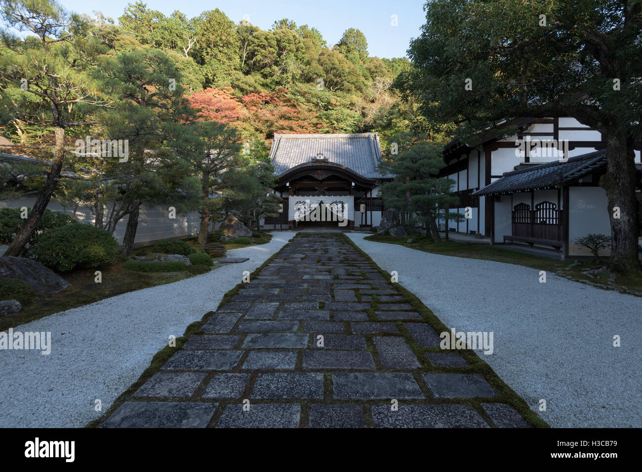 Kyoto, Japan - Nov 11, 2015: Eikan-do Zenrin-ji is the head temple for ...