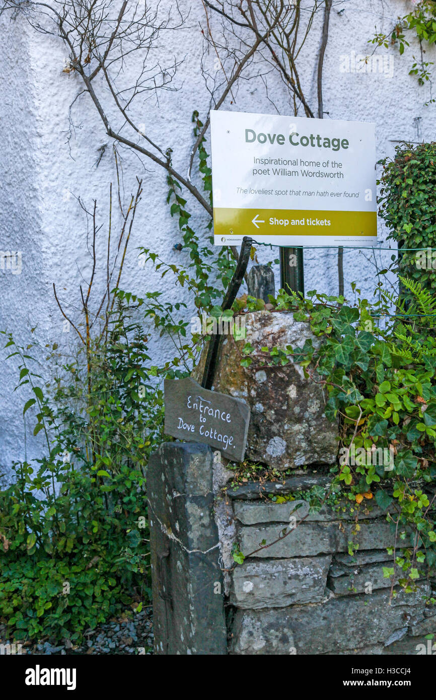Dove cottage william wordsworth hi-res stock photography and images - Alamy