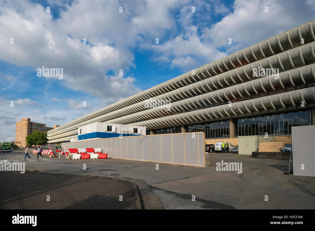 Preston Bus Station Refurbishments Stock Photo - Alamy