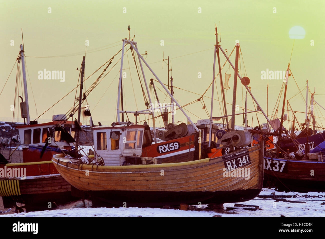 Hastings fleet hi-res stock photography and images - Alamy