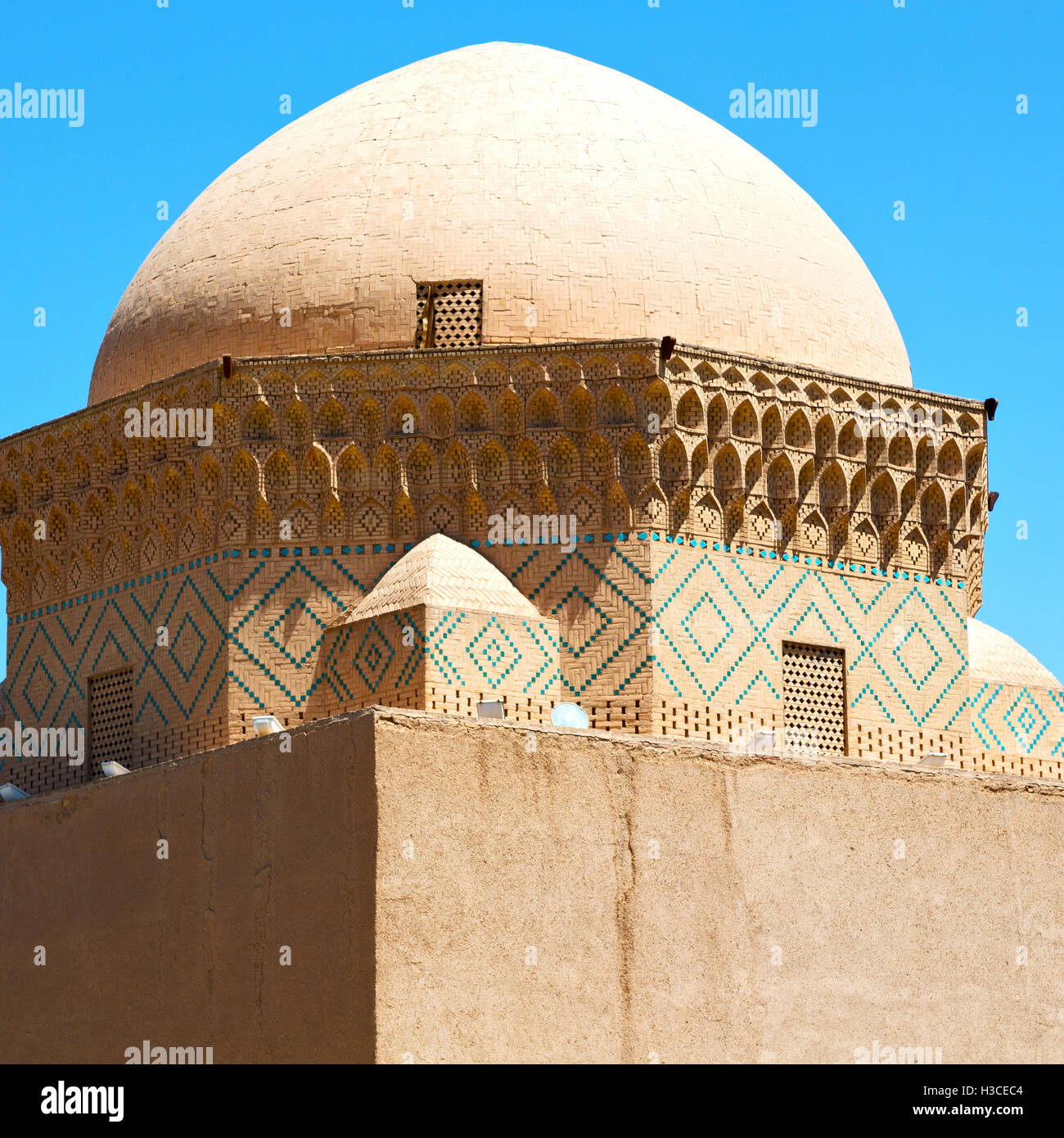 blur in iran the old contruction prison of alexander historic building ...