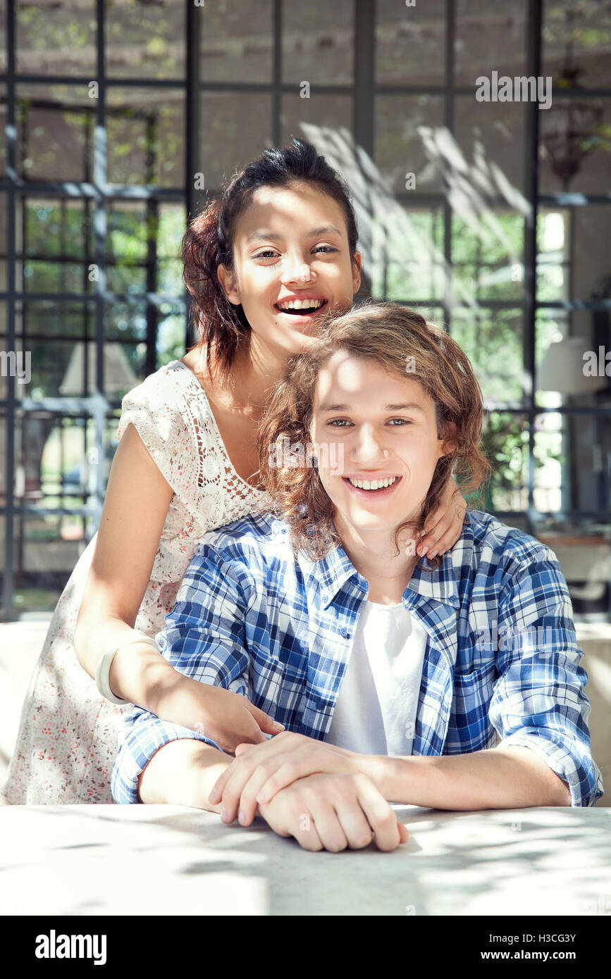 Young couple, portrait Stock Photo - Alamy
