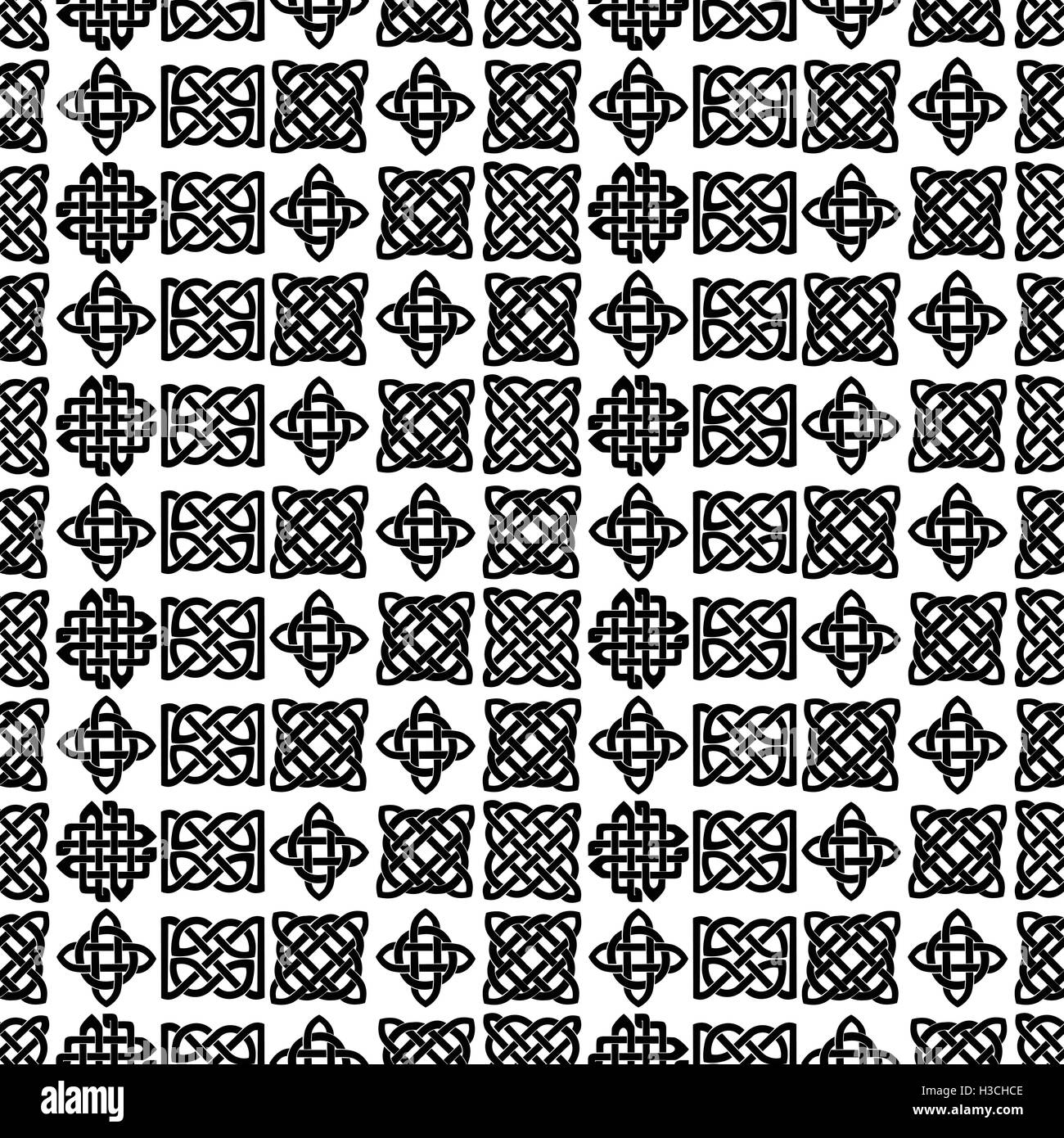Celtic knot seamless pattern Stock Vector Image & Art - Alamy