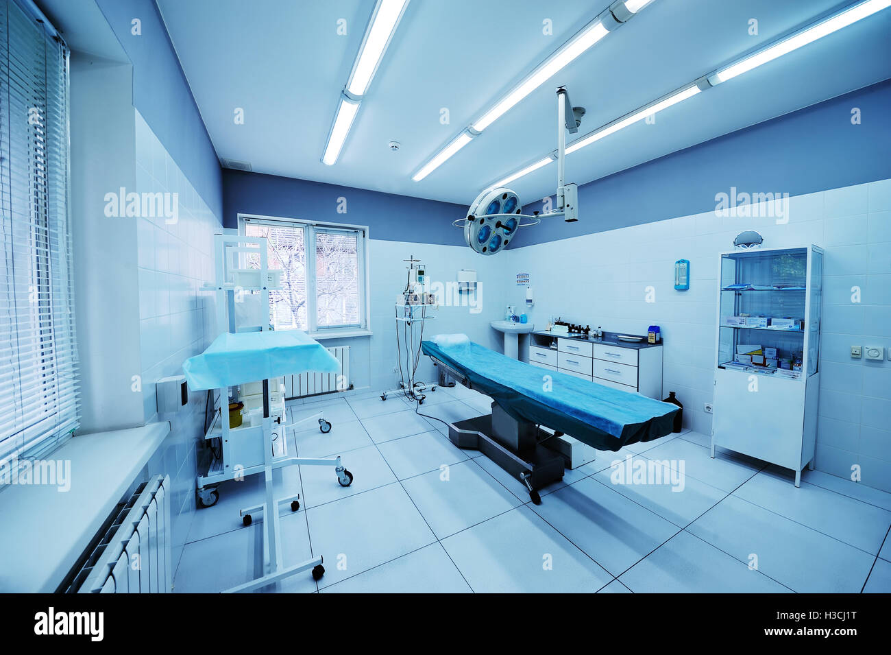 beautiful interior of a surgical operating Stock Photo - Alamy