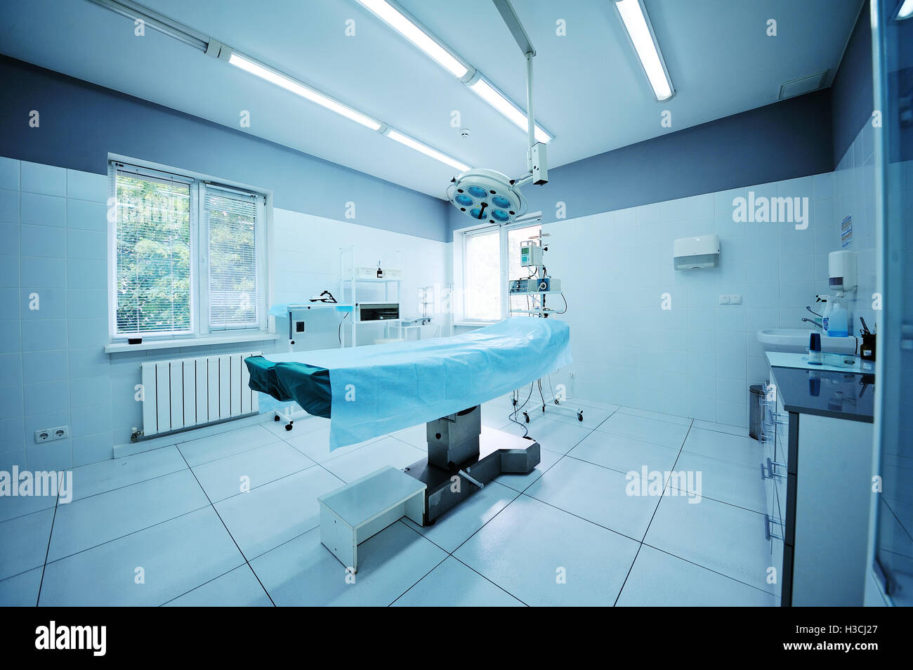 beautiful interior of a surgical operating Stock Photo - Alamy