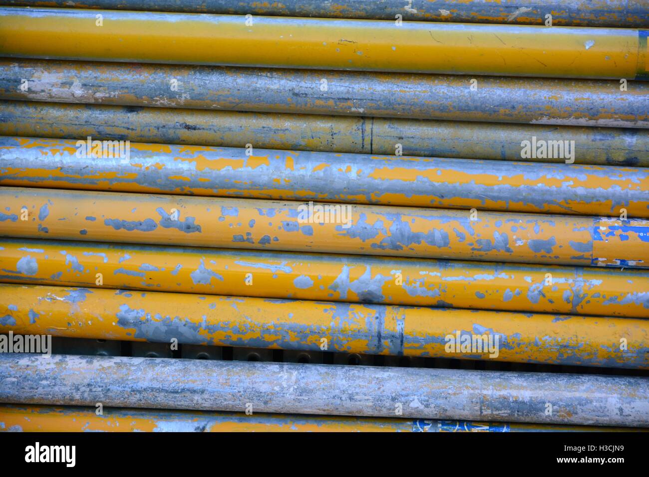 Old metal tubes hi-res stock photography and images - Alamy