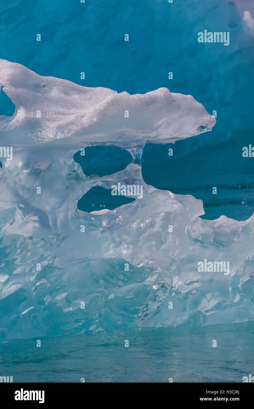 Alaska glacier ice shapes hi-res stock photography and images - Alamy