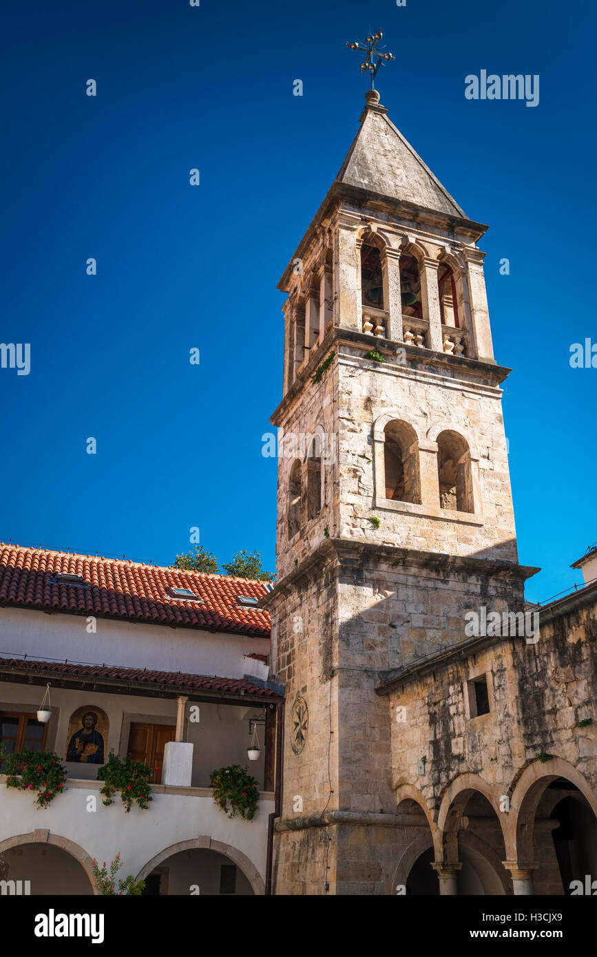 Krka monastery bell tower hi-res stock photography and images - Alamy