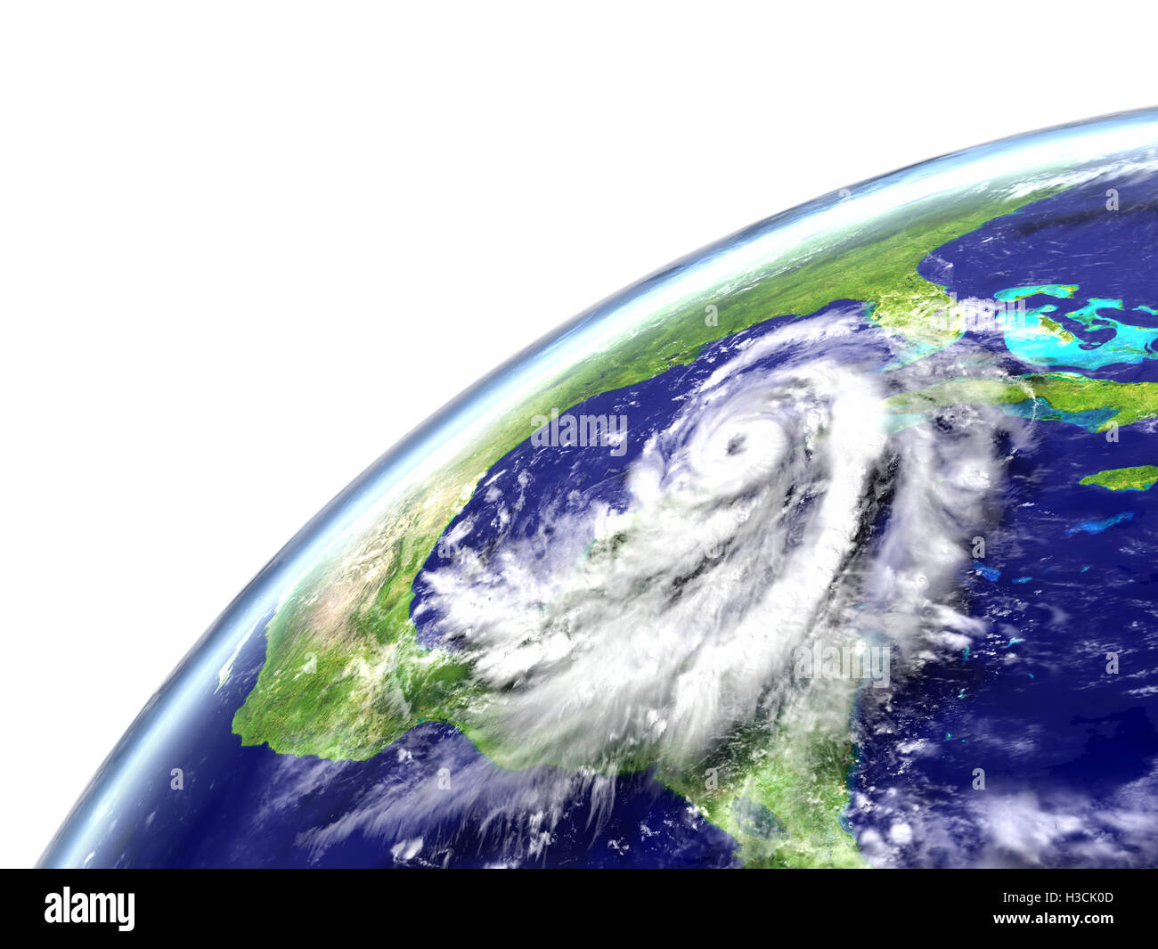 Hurricane matthew satellite image hi-res stock photography and images ...