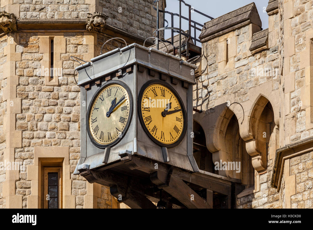 The Clock At The Waterloo Block (Formerley The Waterloo Barracks), The ...