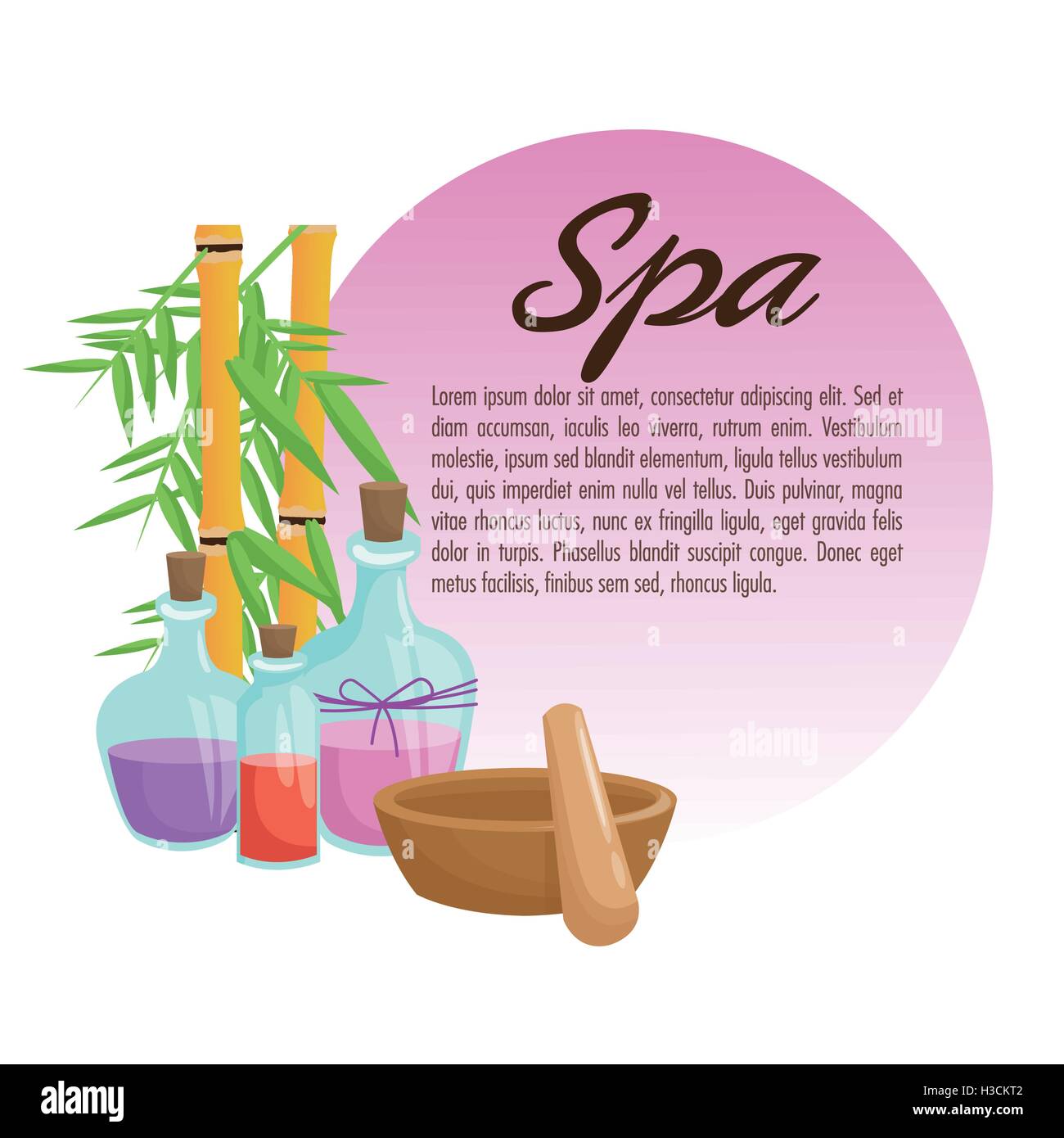 Spa center and healthy lifestyle design Stock Vector Image & Art - Alamy