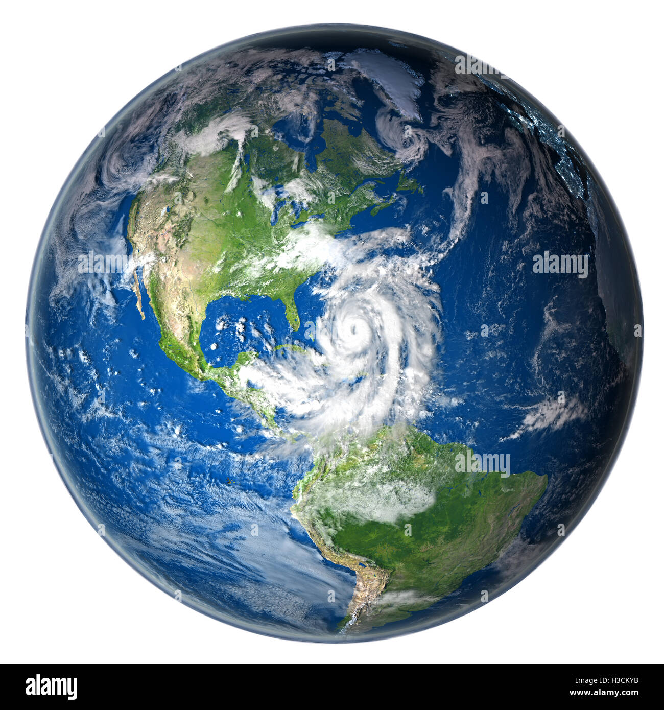 Hurricane matthew satellite image hi-res stock photography and images ...