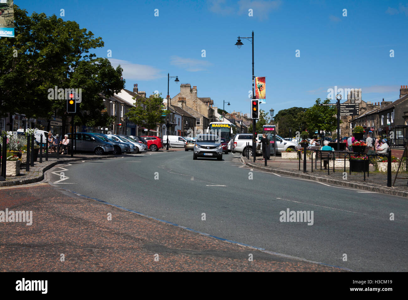 Galgate Barnard Castle County Durham England Stock Photo - Alamy