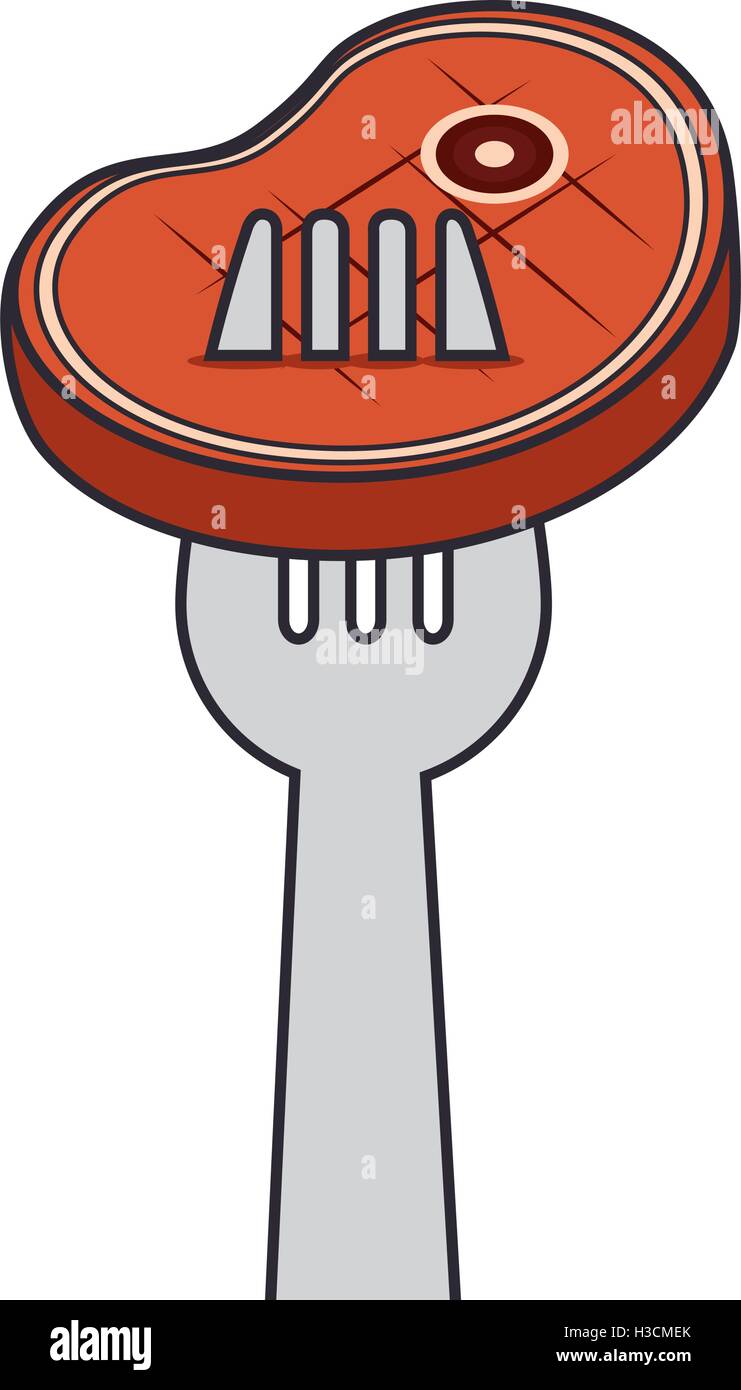 Fork composition natural Stock Vector Images - Alamy