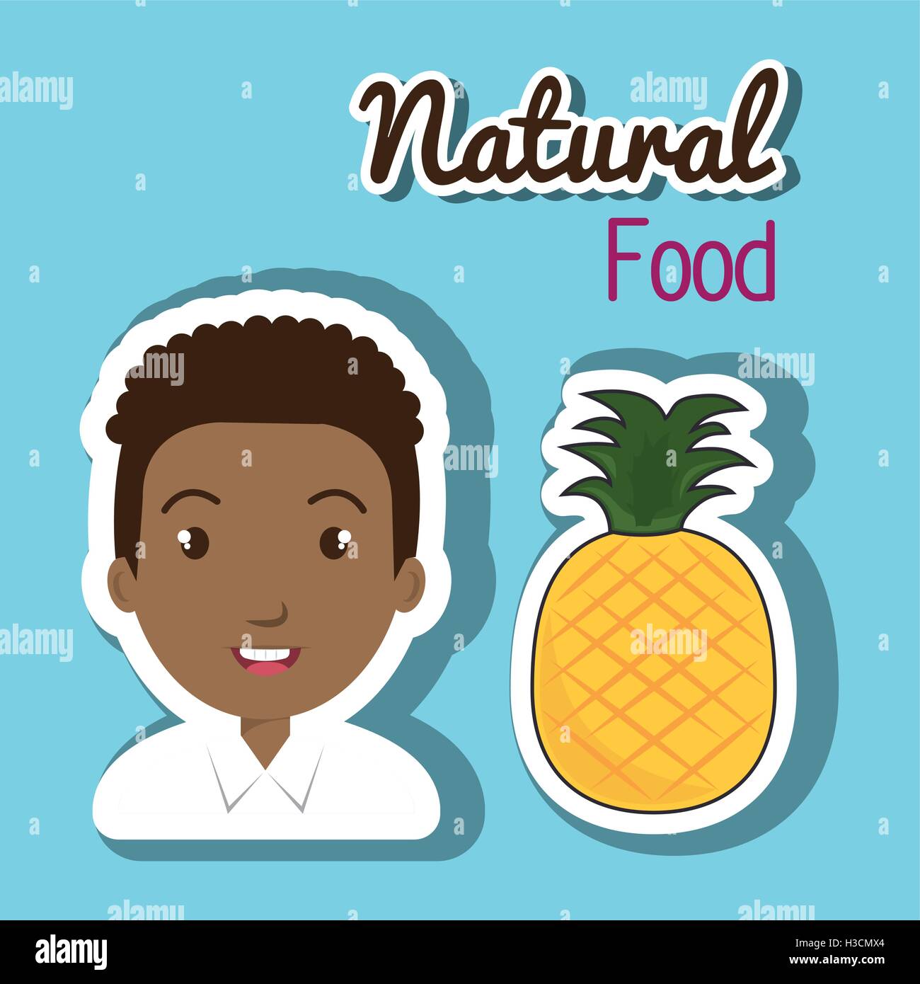 natural food design Stock Vector Image & Art - Alamy