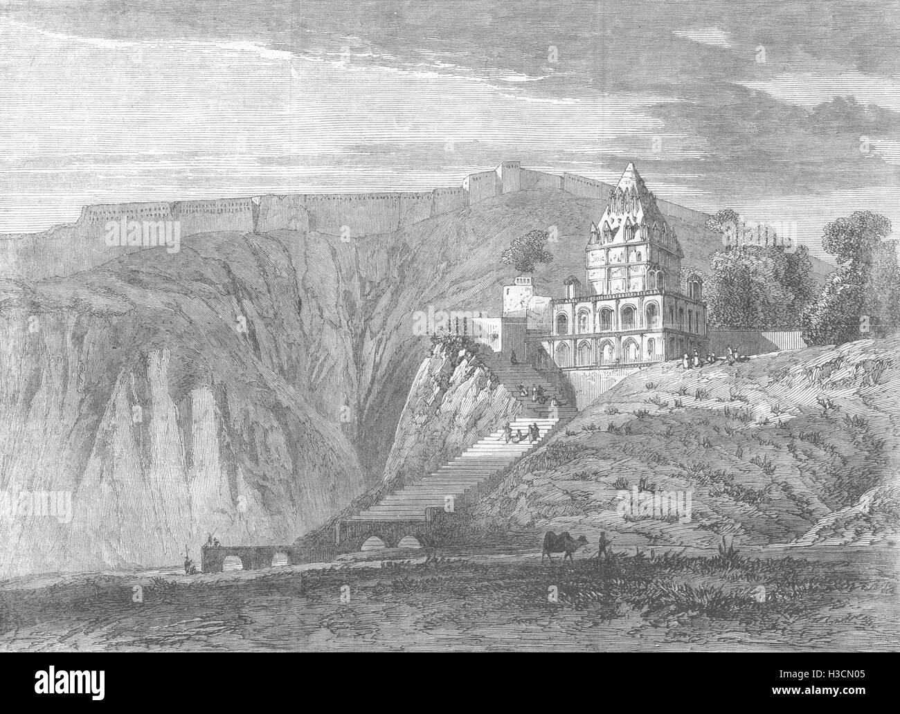 INDIA Kalpi Calpee 1866. The Illustrated London News Stock Photo - Alamy