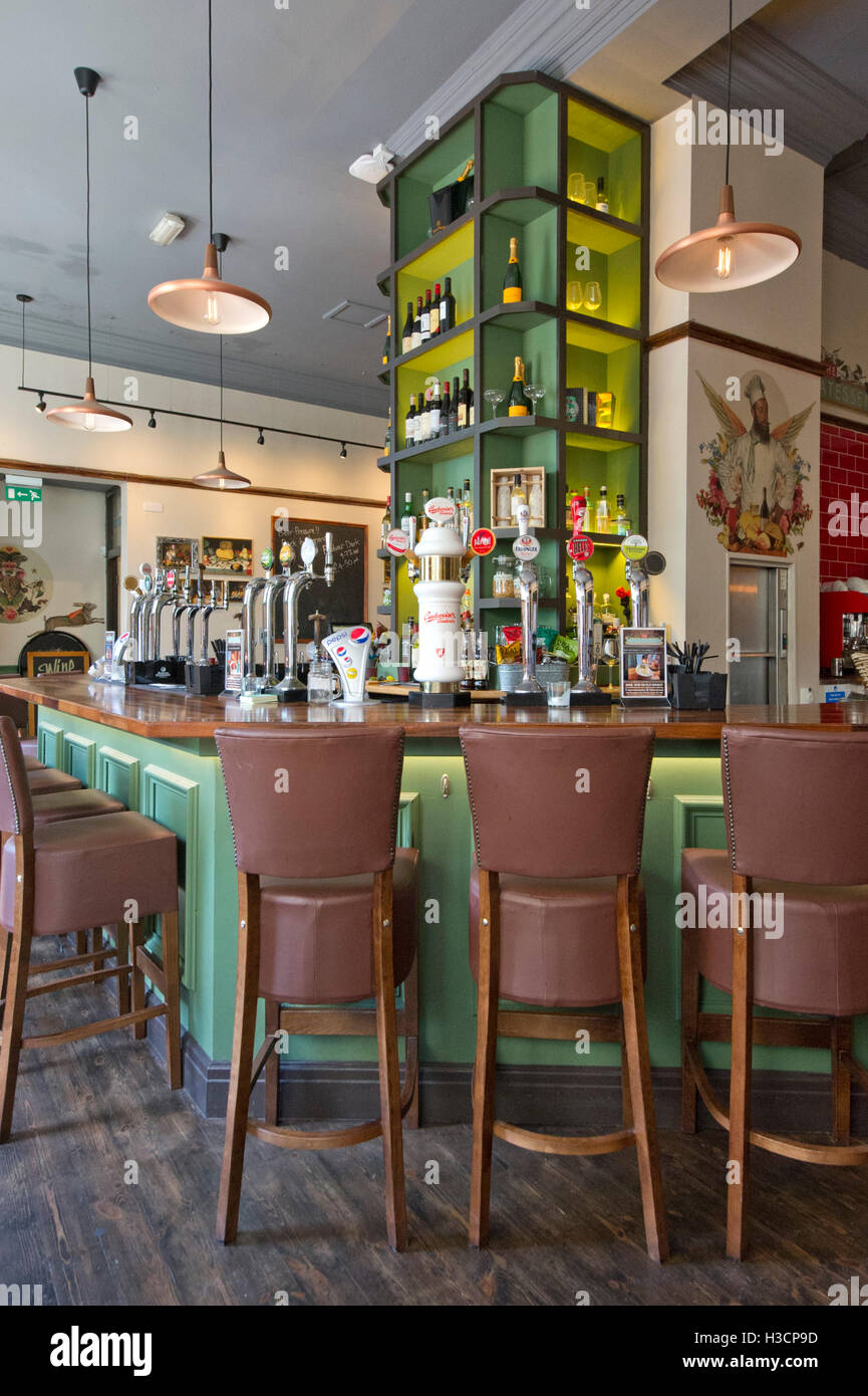The Boardroom a bar and restaurant in Bristol, UK Stock Photo - Alamy