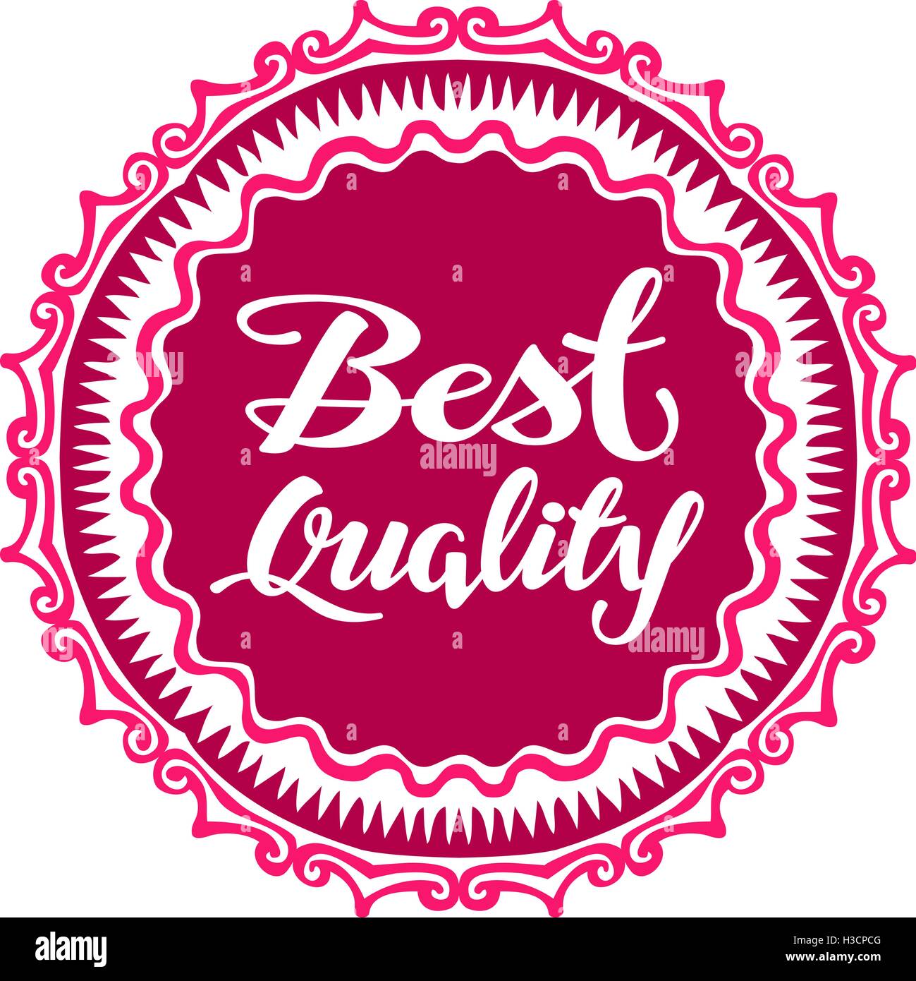 Best Quality. Vector illustration Stock Vector Image & Art - Alamy