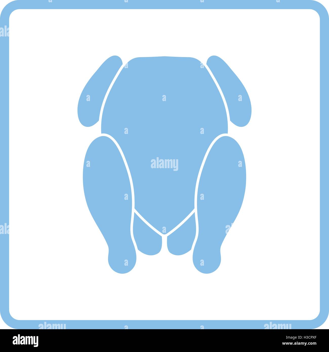 Barbecue platter chicken Stock Vector Images - Alamy