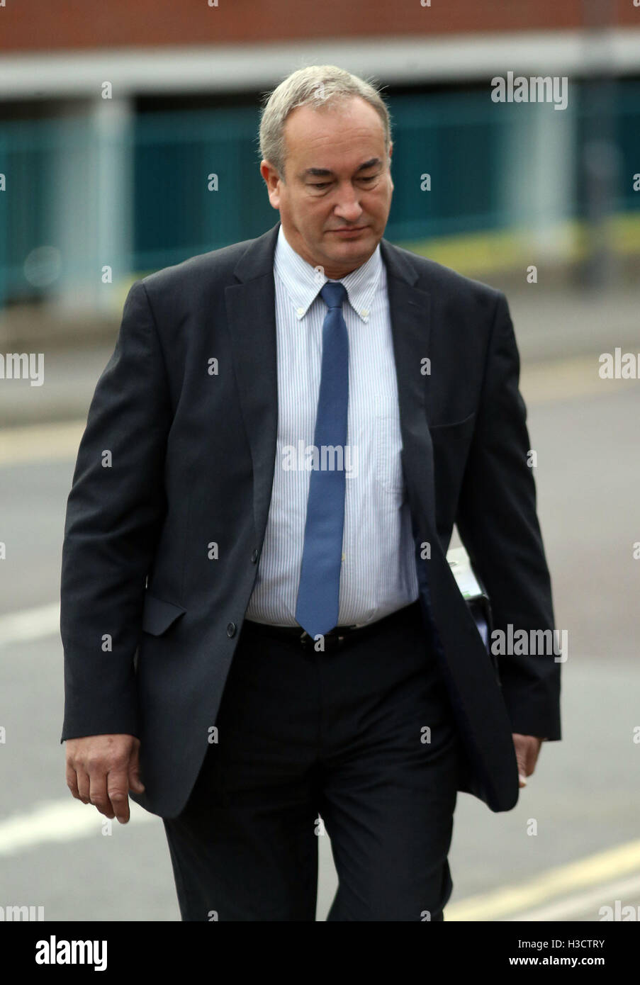 David Naylor, 57, director of Express Hi-Fold Doors Limited, arriving ...